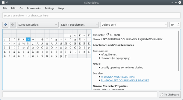 Guillemets (French quotation marks) on a Linux keyboard | Steve Woods