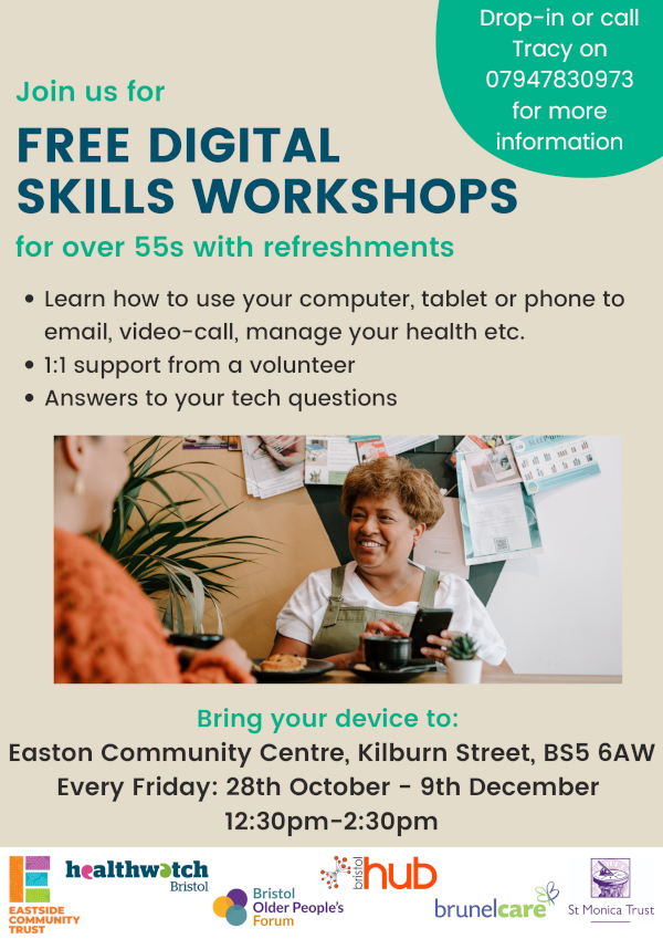 Free digital workshops for over 55s | Steve Woods
